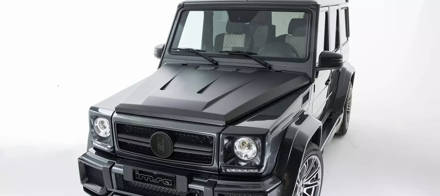 مرسڊيز-بينز G 63 AMG پاران IMSA: وڌيڪ ڪاربن فائبر، وڌيڪ طاقت