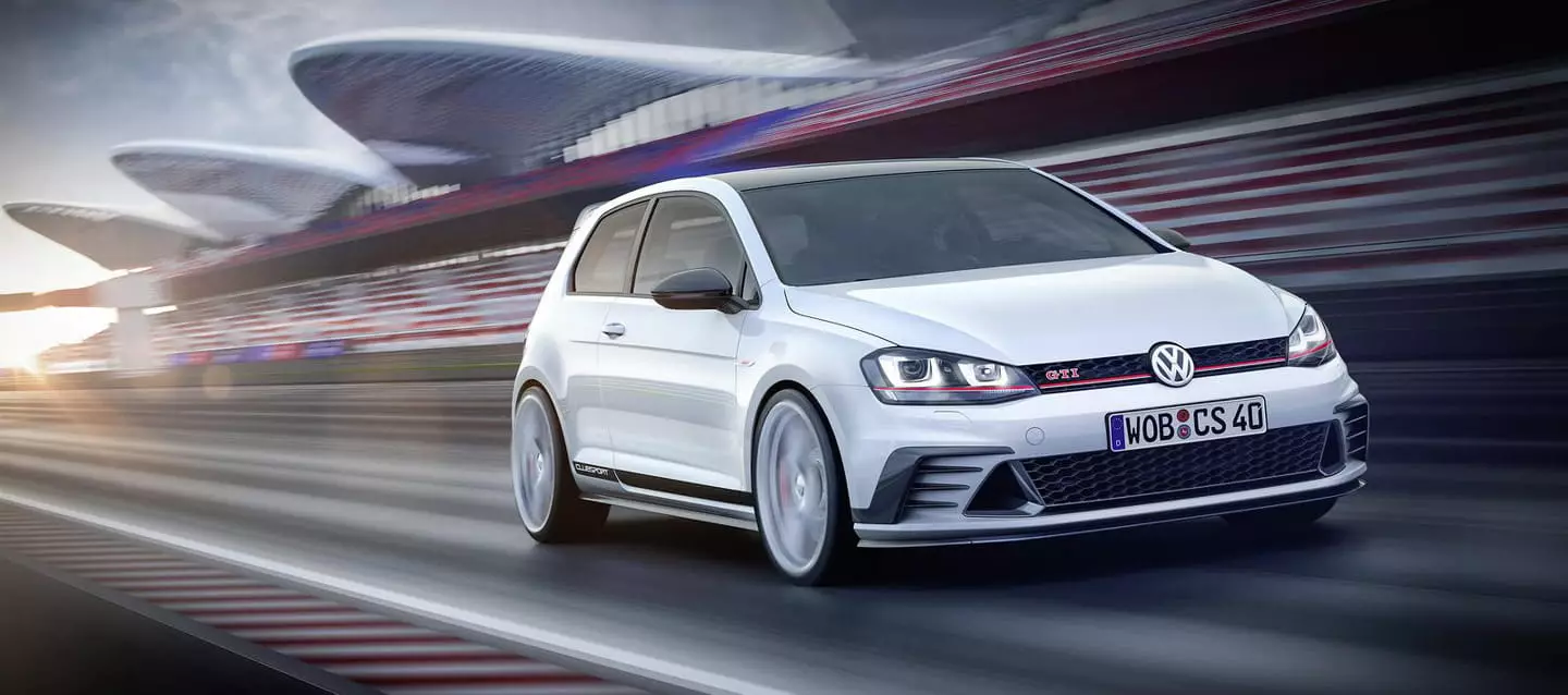 Volkswagen Gorofu GTI Clubsport: 265 horsepower semutero kuna Gran Turismo Jekiseni