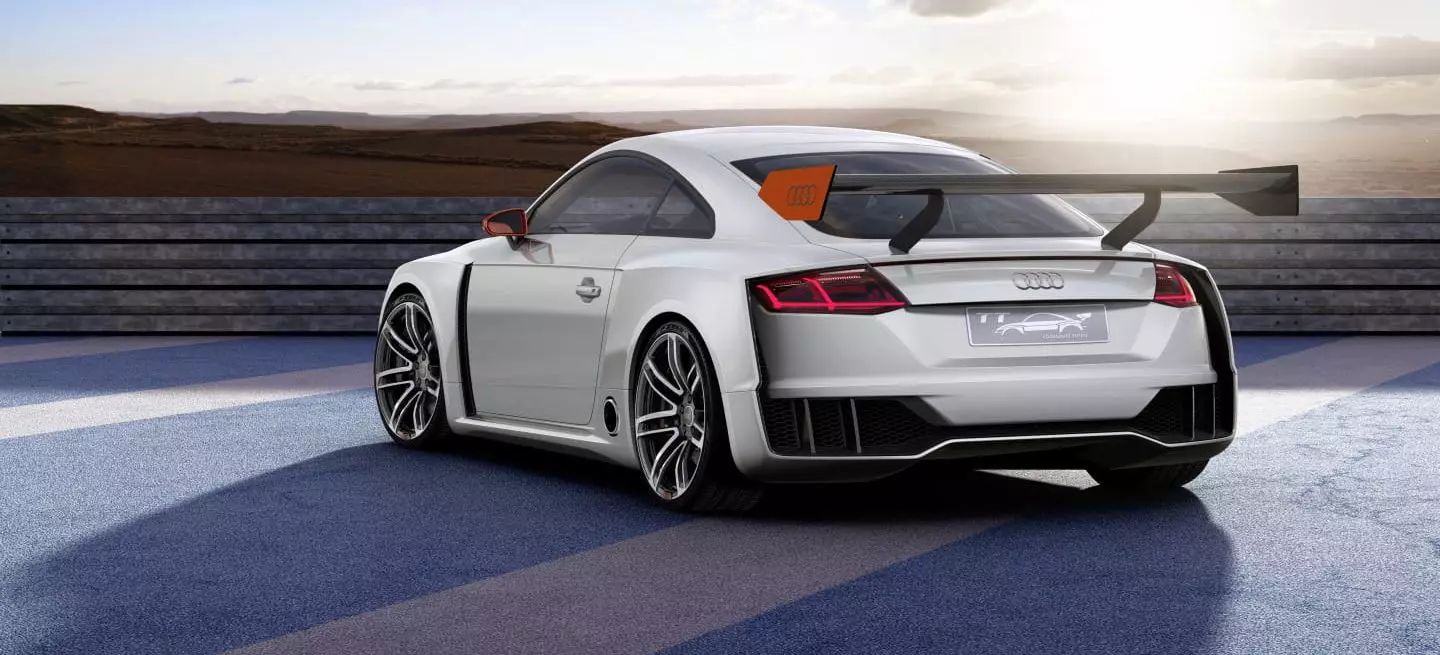 Audi TT clubsport տուրբո կոնցեպտ