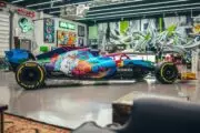 Formula 1 modern sudah memiliki Art Car-nya. Dengan Anda Williams FW41 oleh SURGE 110304_3