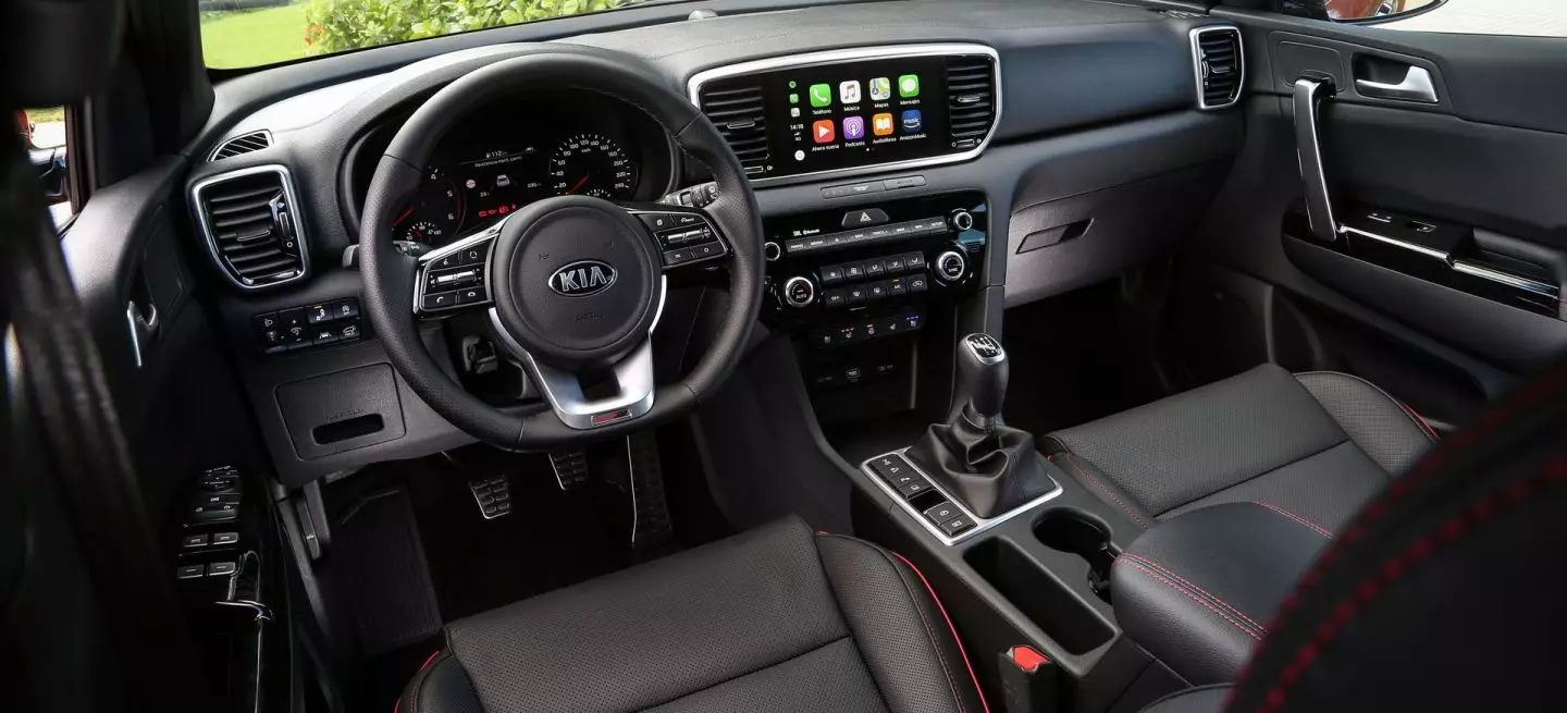 Kia Sportage Diesel Eco Label 2020 අප්‍රේල් අභ්‍යන්තරය