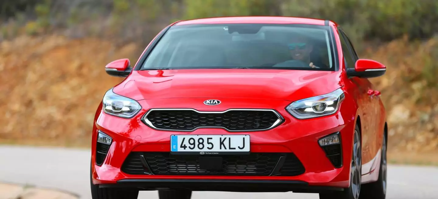 Kia Ceed 1 4T Gdi 7 Dct тапшыру 140hp трек Кызыл 13