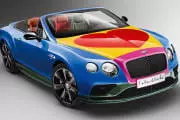 Qhov no Bentley Continental GT yuav tsis mus unnoticed, tab sis tsis txhob liam Ágatha Ruiz de la Prada 123652_6