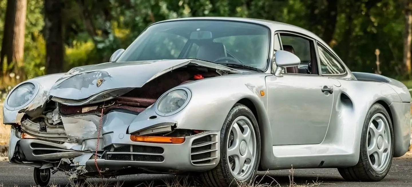 Ongevallenbereik Porsche