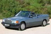 Mercedes 190 E 2.6 Cabriolet (1990): C კლასის Cabrio, რომელსაც არასოდეს უნახავს სინათლე 124447_4