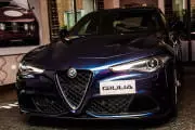 Першая сустрэча з новым Alfa Romeo Giulia QV: тварам да твару з італьянскім BMW M3 126033_12