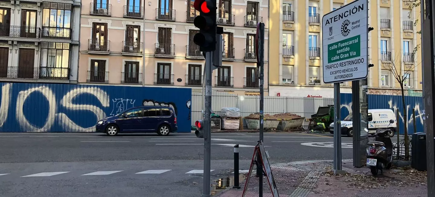 Limitu ta' veloċità ta' 30 km/h Madrid Ċentrali