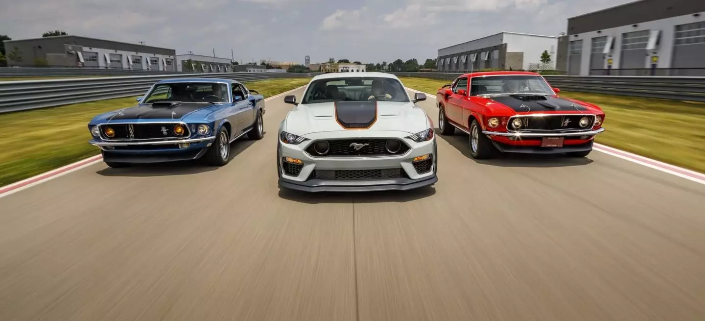 2021 წლის Mustang Mach 1