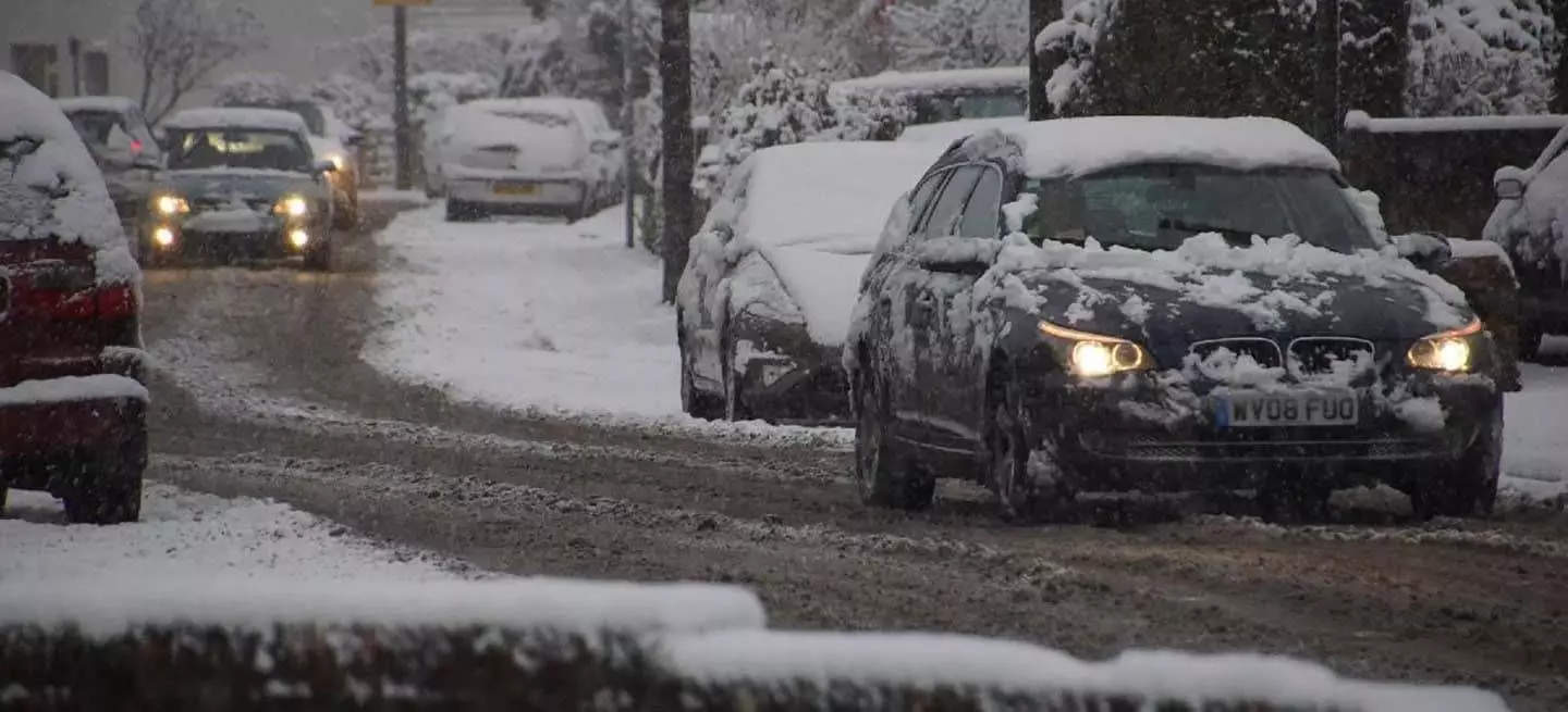 Ice Windshield Car