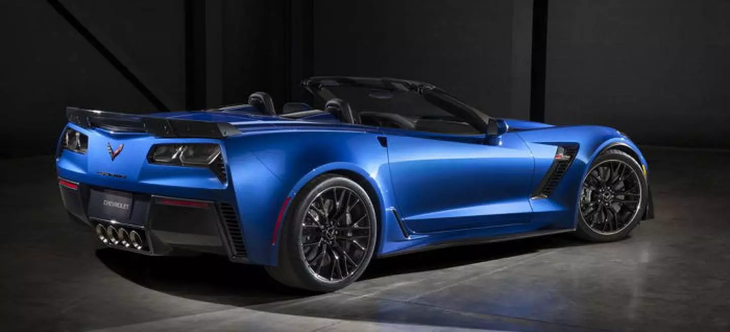 Chevrolet Corvette Z06 Convertible: magwiridwe antchito apamwamba opangidwa ku USA, tsopano lotseguka kumwamba 133741_7