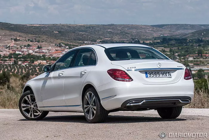 Mercedes C-Class sınağı