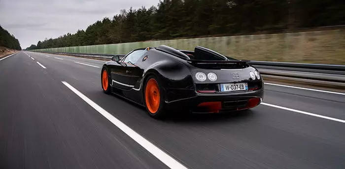 Bugatti Veyron Grand Sport Vitesse Mașină cu record mondial