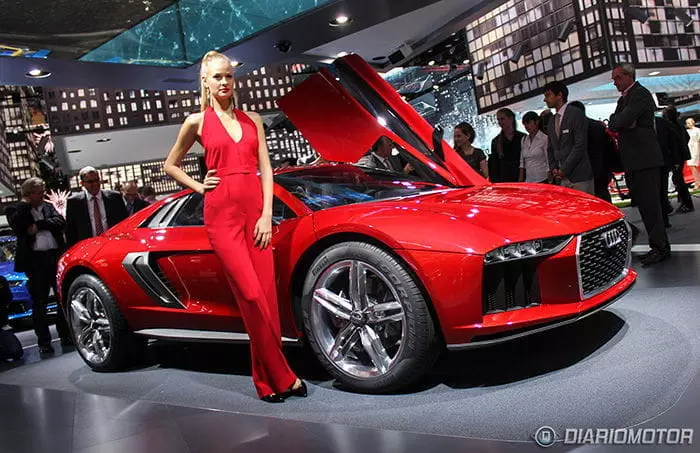 Audi Nanuk Quattro Concept እና Sport Quattro Concept፣ በፍራንክፈርት የጀርመን እብደት