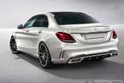 Mercedes C 63 AMG: rov tsim dua tshiab C-Class raws li AMG 138379_2