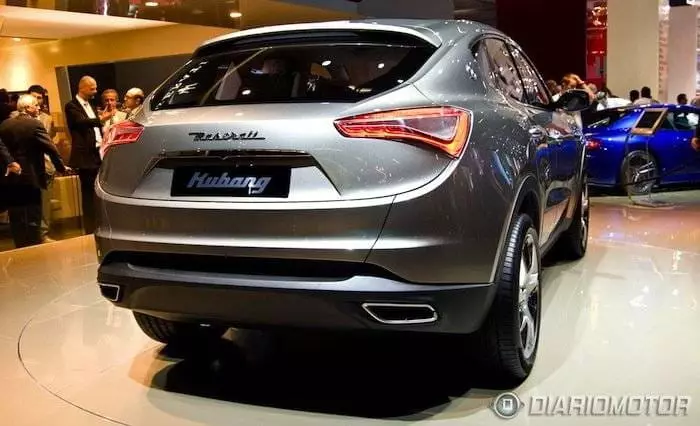 Maserati Kubang ĉe la Frankfurta Aŭtekspozicio