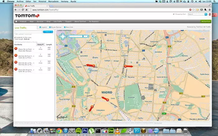 Mappe TomTom