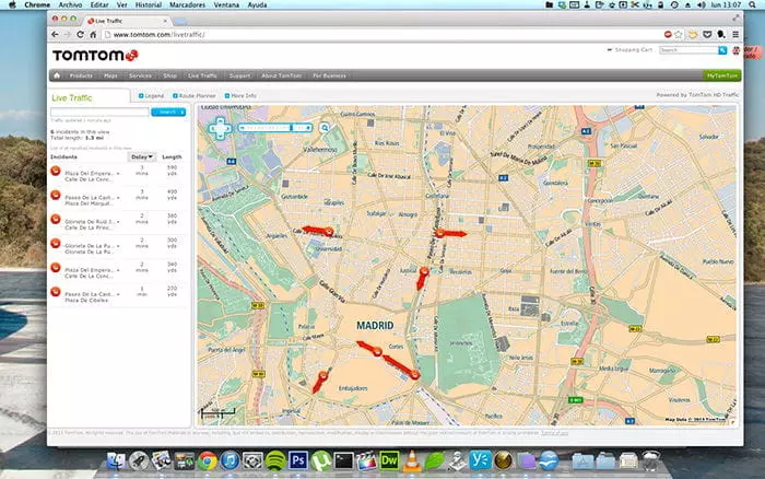 Mappe TomTom