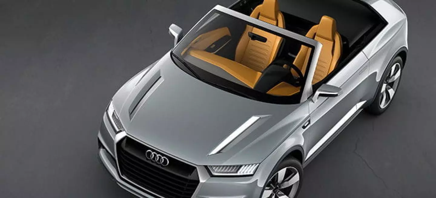 Audi crosslane coupé, hakikisho inayoweza kubadilishwa ya Q2 ya baadaye 140837_1