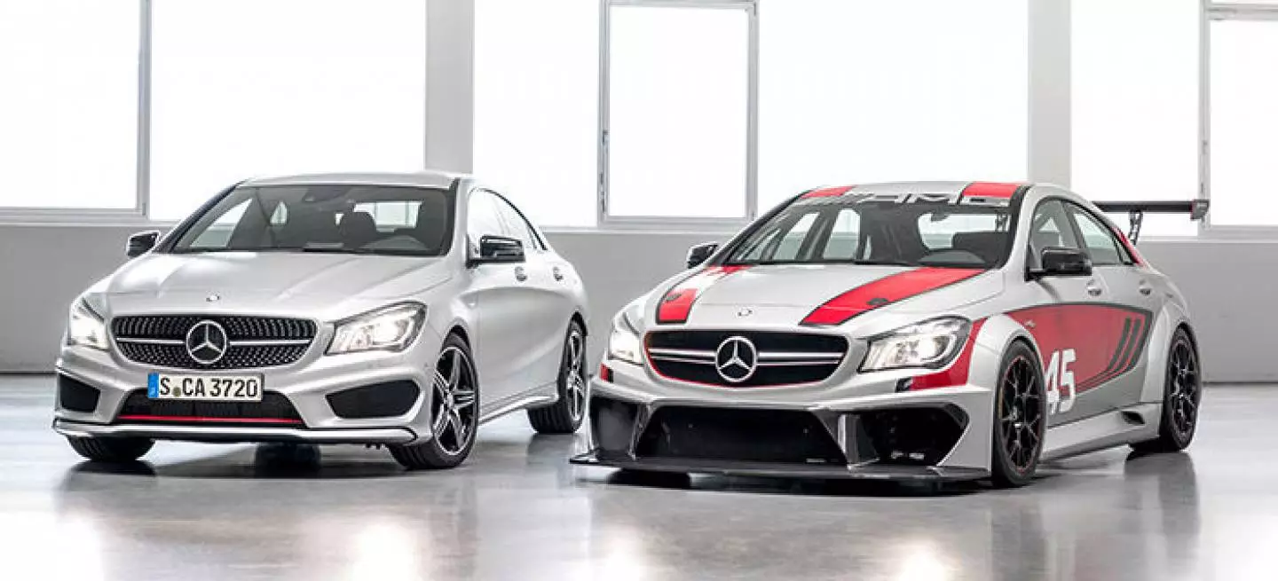 Mercedes CLA 45 AMG Racing Series: ndikukuwonani pamabwalo 141345_8