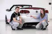 Volkswagen Golf GTI Cabrio Austria Concept, the prototype of VW apprentices 142478_7