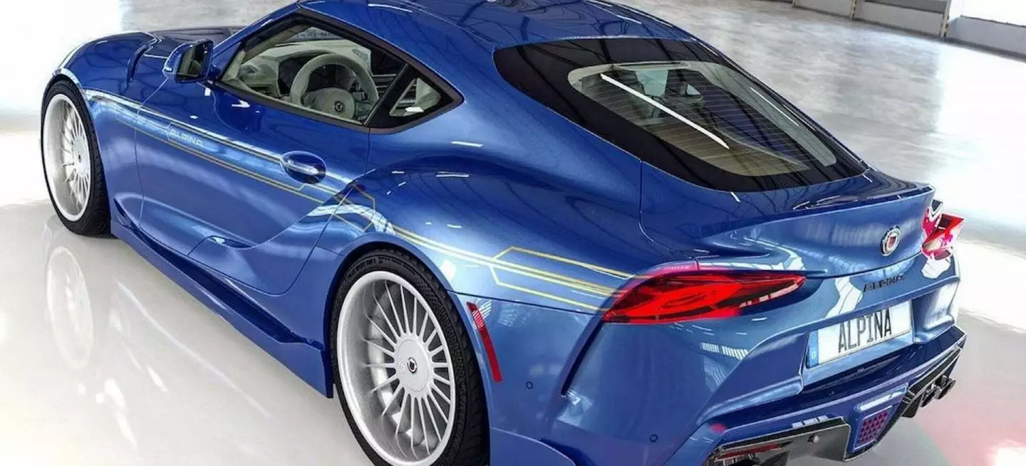 Toyota Gr Supra voorbereid door Alpina 2