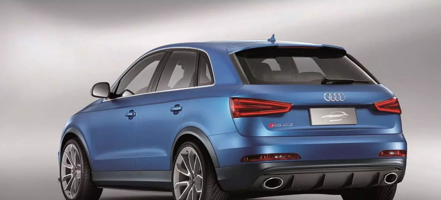 Audi RS Q3 કોન્સેપ્ટ/Standaufnahme