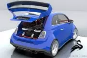 Lazzarini Design 550 Italia, Ferrari V8 motordun Fiat 500 proiektua 146126_3