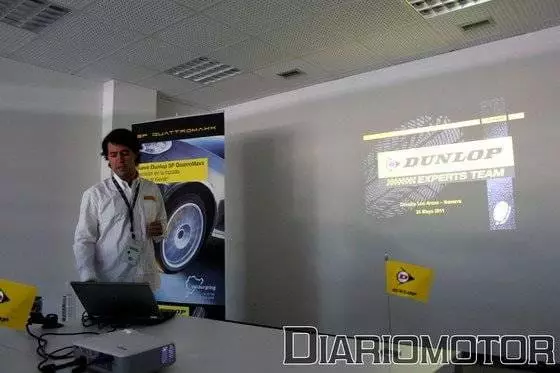 Dunlop SP QuattroMaxx, fampisehoana sy fitsapana ao amin'ny Navarra Circuit (I)