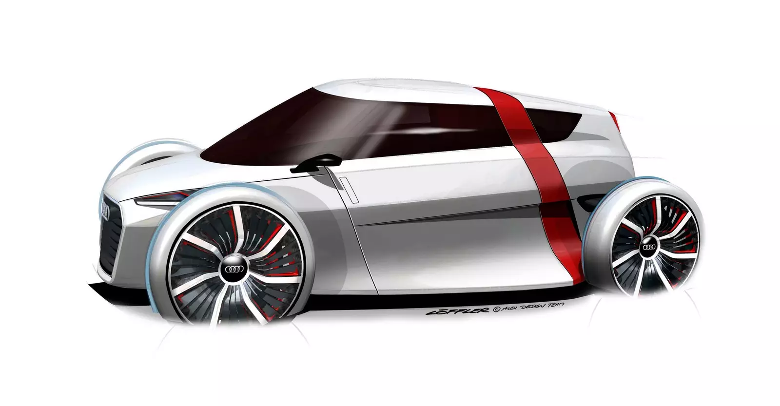 Audi Urban Concept, келечектин мобилдүүлүгүн чечмелейт