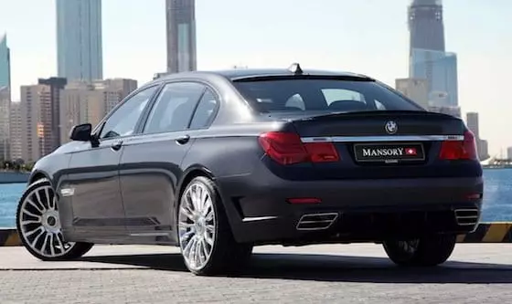 2009 оны BMW 7 цувралыг Мансори татсан