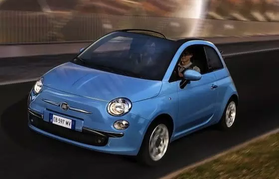 Fiat 500 lan 500C twin-silinder Twinair