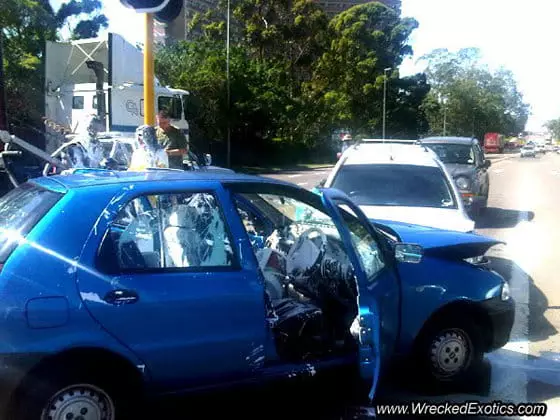 Fiat Palio accident