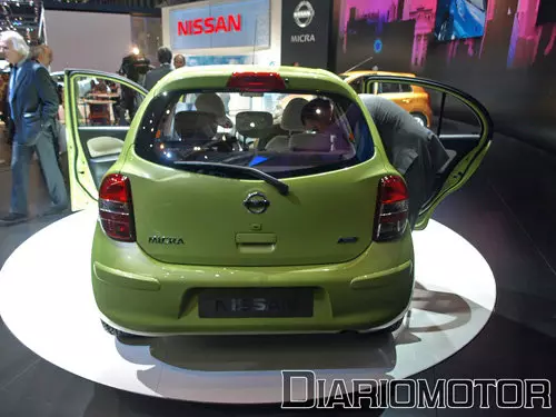 La Nissan Micra en Ĝenevo montras sian novan vizaĝon 156411_1