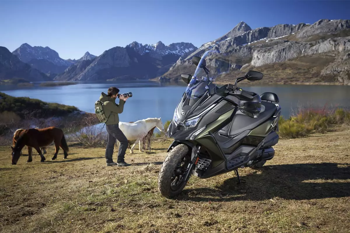 Kymco DTX360 350cc: hið frábæra í sögunni