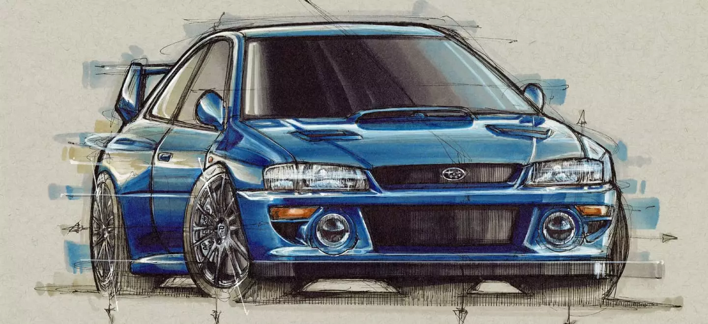 Subaru Impreza 22B geri döndü: Hayallerimizi gerçeğe dönüştürdüğünüz için teşekkürler Prodrive