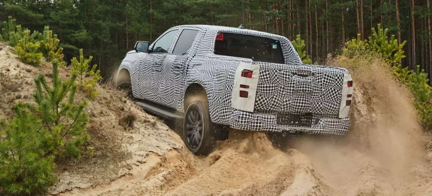 Volkswagen Amarok 2023 Тызер 07