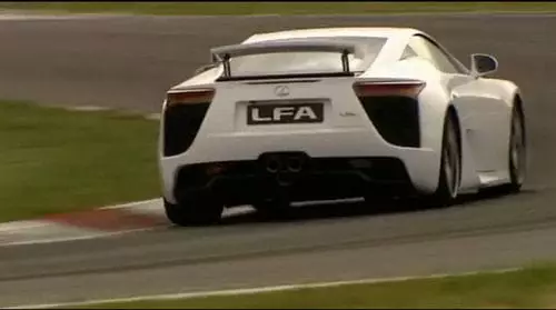 Lexus LFA, revealed in a video before Tokyo