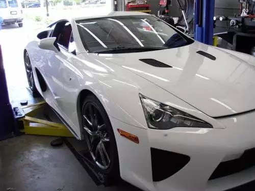 Lexus LFA, wangsit dina video saméméh Tokyo