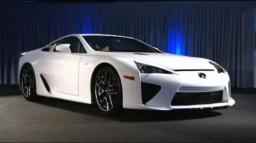 Lexus LFA, revealed in a video before Tokyo