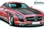 Lorinser toant de skets fan 'e earste tarieding fan' e Mercedes SLS AMG 163499_3