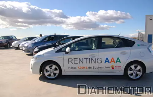 Efficient driving on the INTA test track