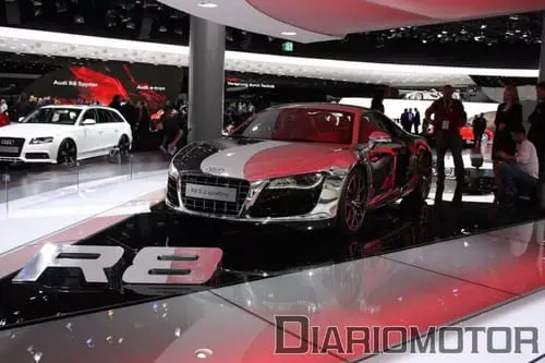 Audi R8 we Frankfurcie