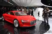 Audi R8 V10၊ R8 V10 Spyder နှင့် Frankfurt 2009 တွင် e-tron 164510_4