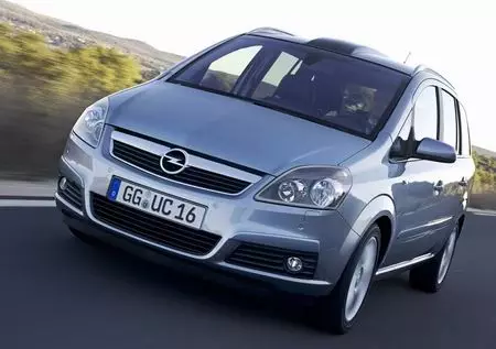 Opel Zafira ecoM, propulsion by natural gas