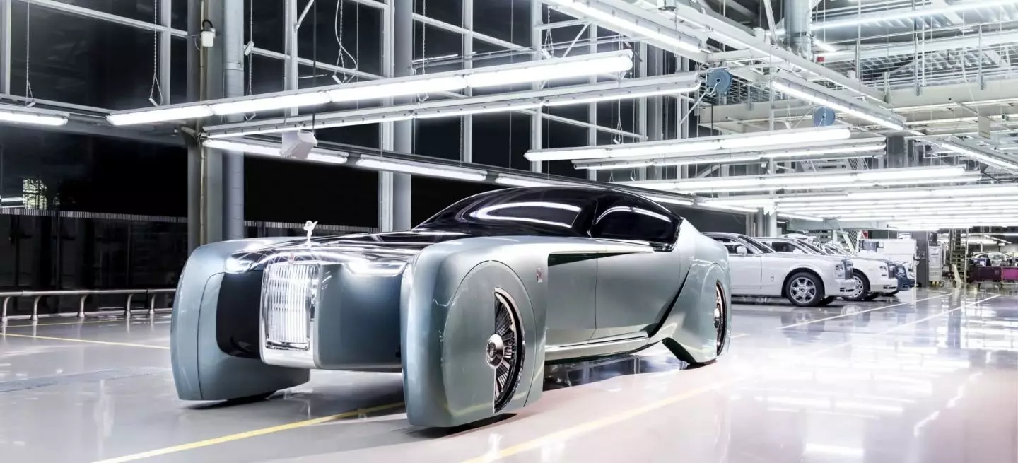 Rolls Royce Spectre Electric Реклама Ex103 Vision Next 100 01