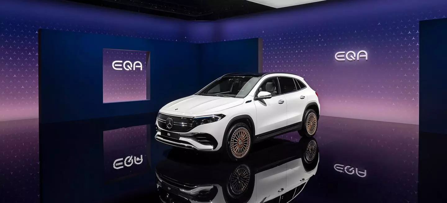 Mercedes Eqa 2021 Blaen 1