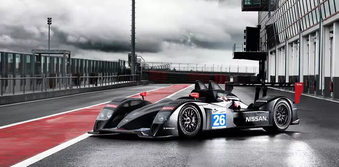 Le Nissan o le a tauva i le 2014 Le Mans Box 56 o le a hybrid ae le eletise