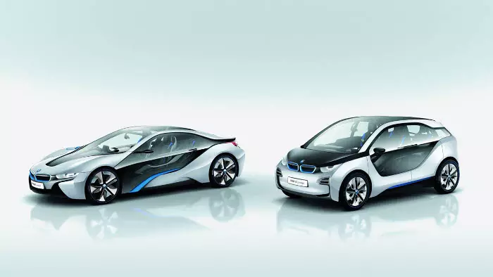 BMW i3 Concept a BMW i8 Concept (07/2011)