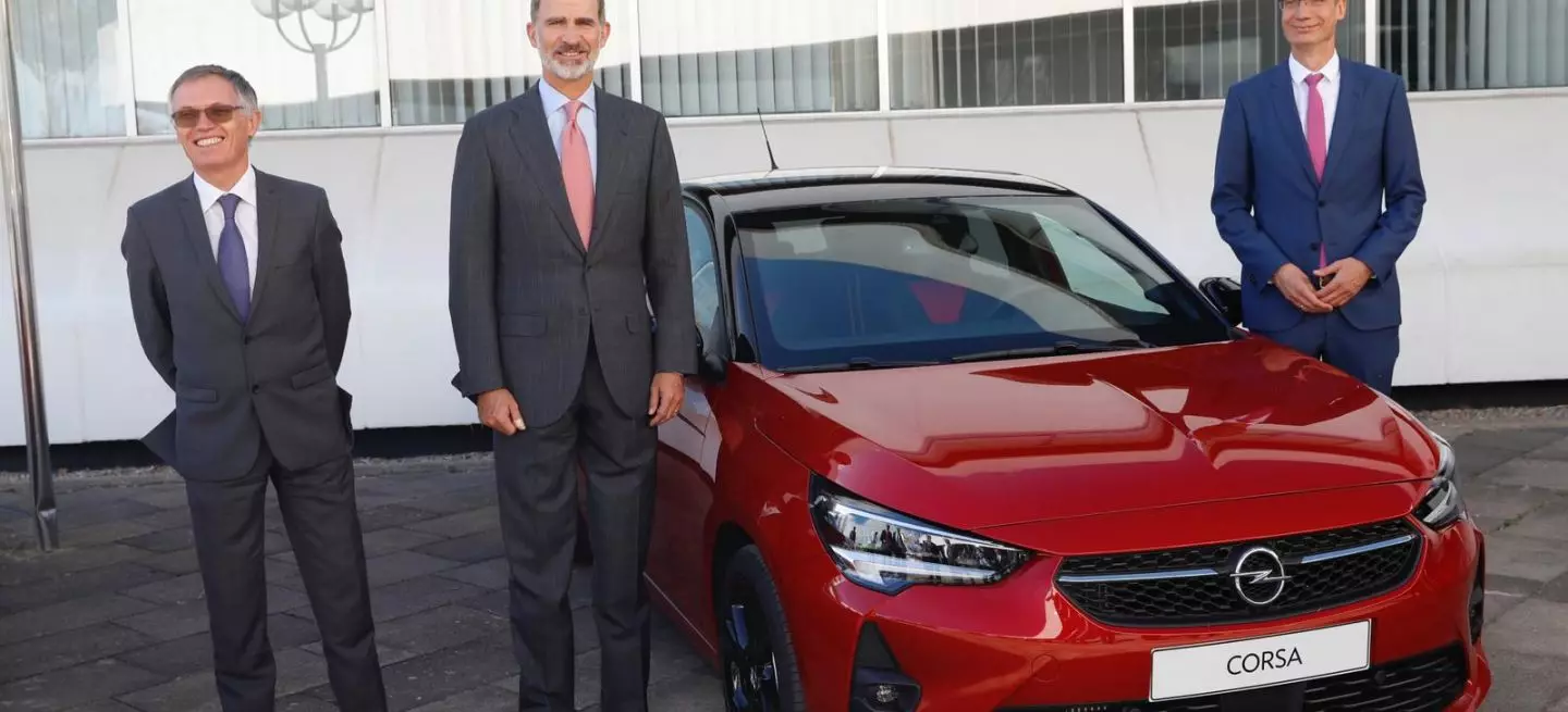 Opel Corsa E Electric King Felipe Carlos Tavares