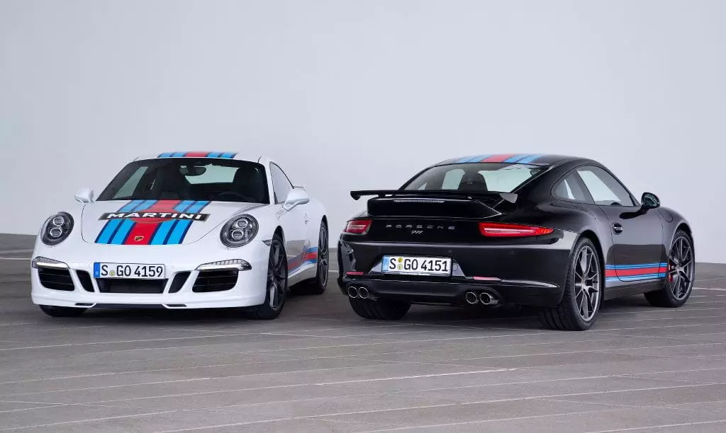 Porsche 911 Carrera S ማርቲኒ የእሽቅድምድም እትም